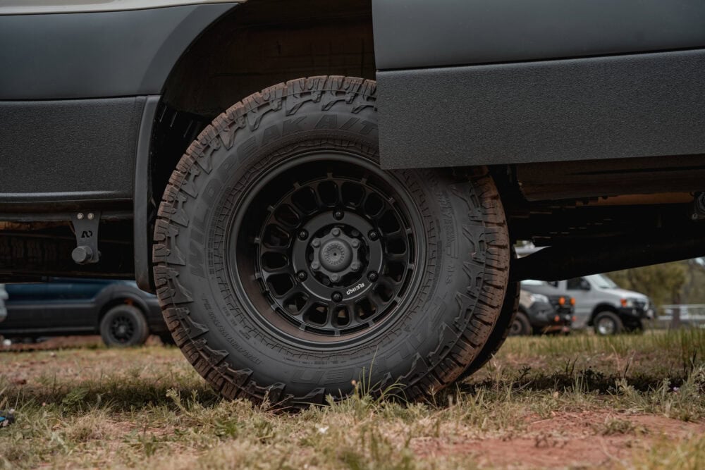 Premium Sprinter 3500 Wheels R35v Rambler Bronze Front